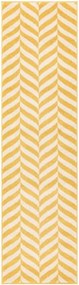 Tribeca Design Kusový koberec Jars Yellow Chevron Rozměry: 200x290 cm