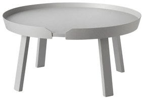 Muuto Stolek Around Coffee L, light grey