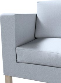Potah na pohovku IKEA  Karlanda 2-místná, krátký barva modrá látka pletený vzor