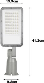 Brilagi - LED Venkovní pouliční lampa s kloub. URBANLIGHT LED/50W/230V šedá IP65