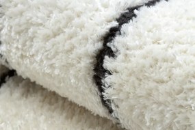 Dywany Łuszczów Kusový koberec Mode 8494 geometric cream/black Rozměry koberců: 200x290