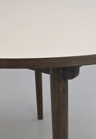 ROWICO Jídelní stůl FAIRMOUNT hnědý ⌀120 cm