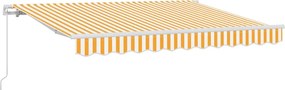 Stahovací markýza Žlutá 300 x 200 cm textil 3329501
