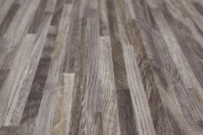 PVC podlaha - lino Toptex Line Oak 906L - dub, na míru, šíře 5m, šedá, filc, chodba / předsíň