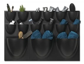 Nástěnný květináč VertiPlants Black 15 cm Verti Copenhagen