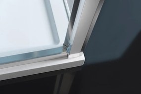 Polysan Polysan, EASY sprchový kout tři stěny 900-1000x900mm, pivot dveře L/P varianta, čiré sklo, EL1715EL3315EL3315
