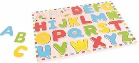 Bigjigs Toys Anglická abeceda s obrázky / od 3 let