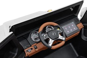 Elektrické autíčko Mercedes Benz MAYBACH G650 bílé