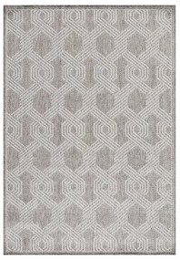 Ayyildiz, Kusový koberec Aruba 4904 grey – na ven i na doma, 160x230, šedá, chodba / předsíň