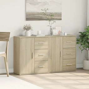 Příborníky 2 ks dub sonoma 60 x 31 x 70 cm kompozitní dřevo 3276555