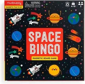 Mudpuppy Magnetická desková hra Vesmírné bingo / od 4 let