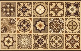 Protiskluzový běhoun PATCHWORK 07 béžový