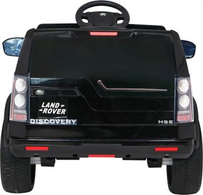 Ramiz Land Rover Discovery elektrické auto pro děti černé SUV + dálkové ovládání