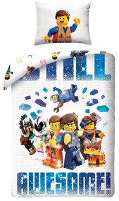 HALANTEX Povlečení Lego Awesome Bavlna 140/200, 70/90 cm