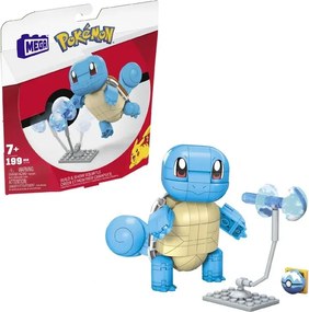 Mattel Pokémon Squirtle Mega Construx 10 cm Vícebarevná