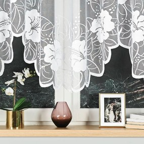 MARKIZETA GRACJANA Hotový žakárový závěs, šířka 400 x výška 160 cm, barva 001 bílá 017175/FBL/001/400160/1