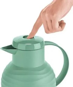 Emsa Samba Vacuum 1l zelená / Vakuová konvice (termoska) / Quick Press