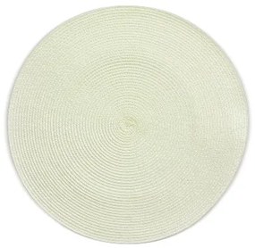 KELA Prostírání KIMYA PP-plastik krémová H 0,2cm / Ř 38cm KL-12339