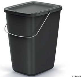 Odpadkový koš COMPACTO FLAS 9 L černý