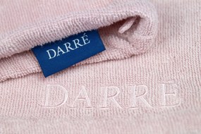 Bavlněný froté turban do sauny a wellness Comfort starorůžový