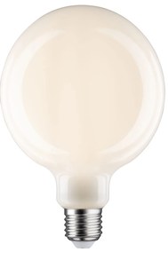 Paulmann 28627 LED Globe G125 opálová žárovka, 7W LED 2700K E27 stmívatelná, prům. 12,5cm