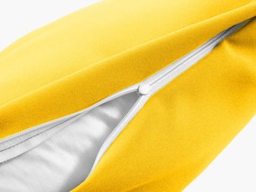 Biante Dekorační povlak na polštář Rongo RG-029 Sytě žlutý 40 x 40 cm