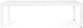 BIZZOTTO Rozkládací zahradní stůl KIPLIN 180/240x100 cm bílý 0663468