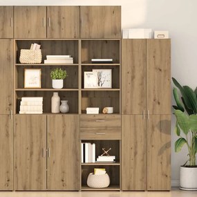 Vysoký bufet Artisanový dub 50 x 42,5 x 185 cm Kompozitní dřevo 3402642