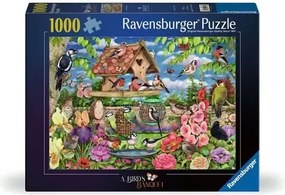 RAVENSBURGER Puzzle Ptačí stůl / 1000 dílků
