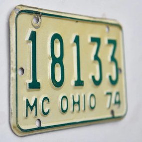 Americká SPZ Ohio 18133 moto
