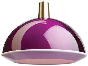 Závěsná lampa Kuplat 400, fialová