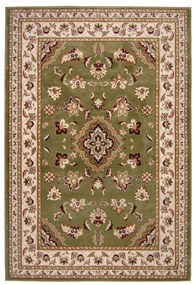 Flair Rugs, Kusový koberec Sincerity Royale Sherborne Green, 120x170, zelená, kancelář