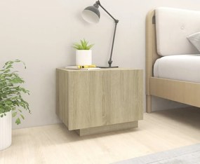 vidaXL Noční stolek 100 x 35 x 40 cm dřevotříska [3082768] Barva: šedá sonoma
