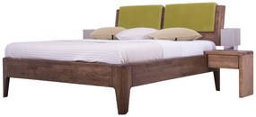 Postel Fantazie nastavitelné čelo šikmé Domestav F303 Materiál: Dub průběžný, Barevne provedení: Přírodní provedení-lak
