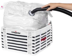 Úložný box na oblečení Compactor Medium Mariniere 3D Vacuum Bag, 125 l