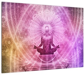 Obraz - Meditační aura (70x50 cm)