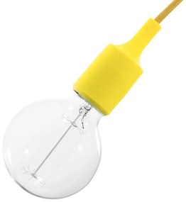 creative cables Silikonová objímka E27 v sadě Barva komponentu: Žlutá