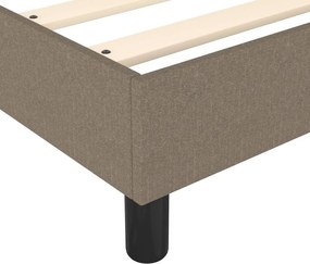 vidaXL Box spring postel s matrací 80 x 200 cm textil [3144033] Barva: krémová