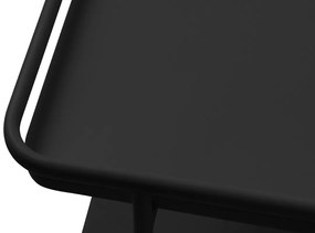 Designový konferenční stolek Harinder 110 cm černý