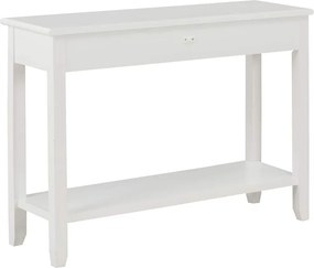 Konzolový stolek bílý 110 x 35 x 80 cm dřevo 249900
