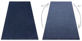 koberec SOFTY, Jednotný, Jednobarevný, tmavě modrá velikost 140x190 cm | krásné koberce cz