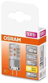 Speciální LED žárovka GY6.35 4 W PIN, teplá bílá