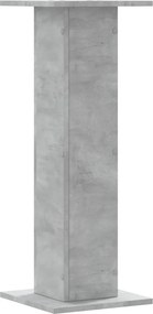 Stojany na rostliny 2 ks betonově šedé 30 x 30 x 80 cm kompozit 3307867
