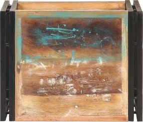 Odkládací stolek 40 x 30 x 40 cm masivní recyklované dřevo 320684