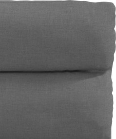 Jídelní židle 4 ks tmavě šedé textil 3315394