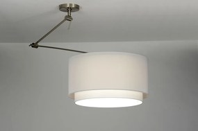Závěsné designové svítidlo nad stůl Piega Bianco