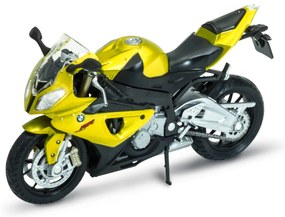 Welly Motocykl BMW S1000RR 1:18 zlatý