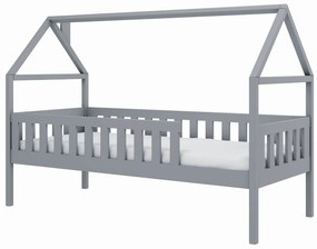 Dětská postel 90 x 200 Donnira (s roštem) (bílá). 1040114