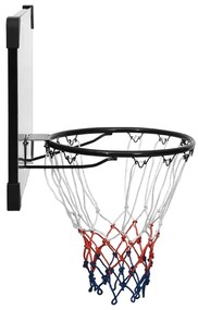 Basketbalový koš s průhlednou deskou 71x45x2,5 cm polykarbonát - Default Title