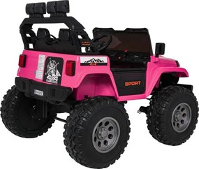 Elektrické autíčko Extreme Sport 4x4 růžové